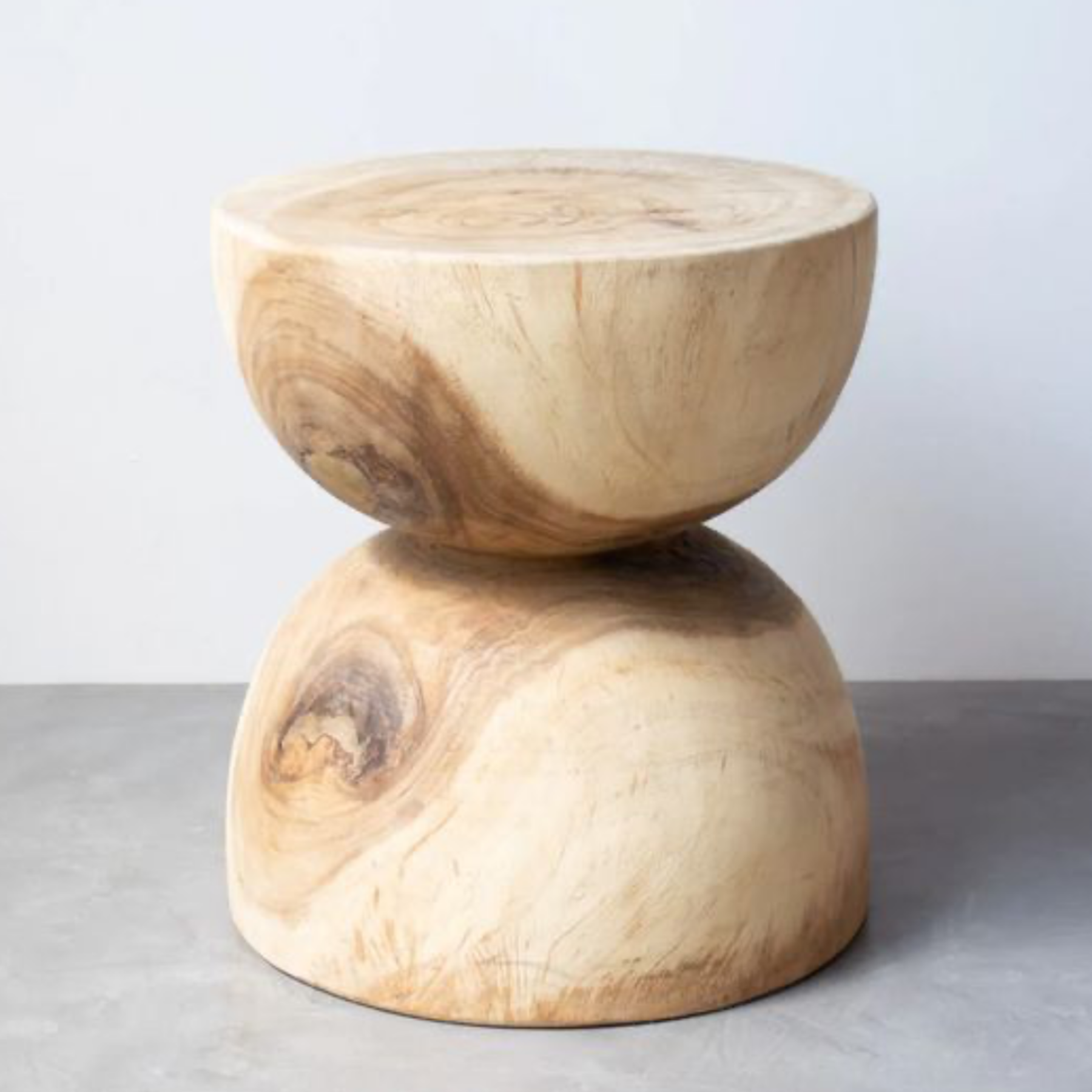 Bega Timber Stool Natural & White Wash – My Home Design